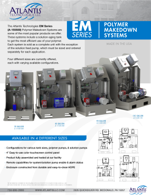 Product Cut Sheets – Atlantis Technologies, LLC.